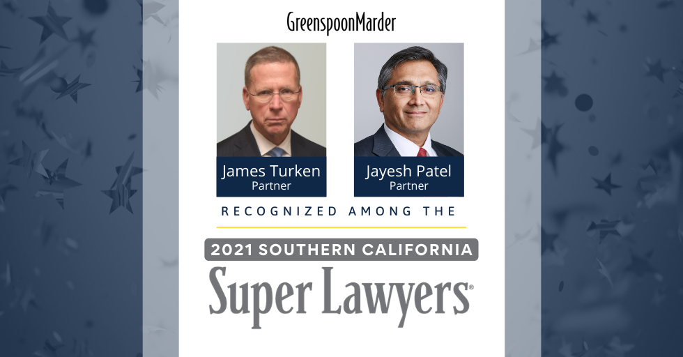 Two Greenspoon Marder Attorneys Recognized Among 2021 Southern ...