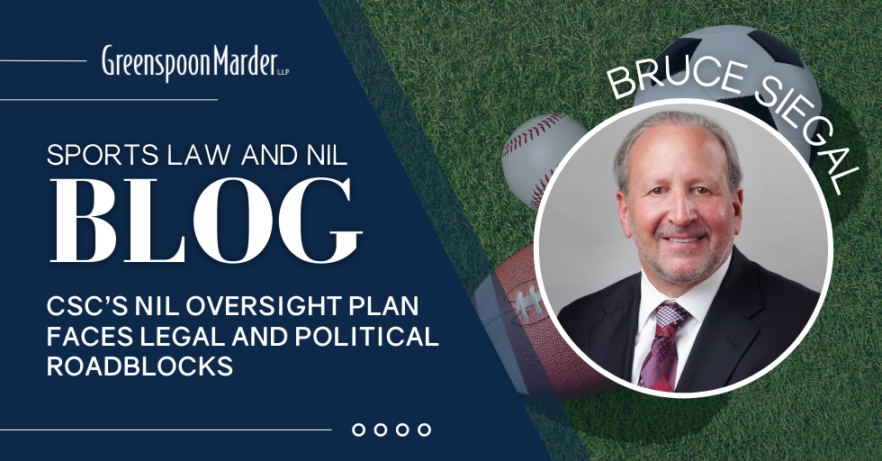 CSC’s NIL Oversight Plan Faces Legal and Political Roadblocks ...